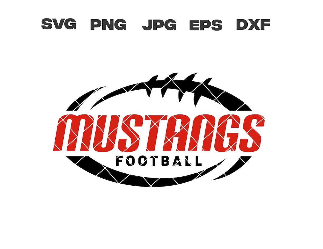 Mustangs SVG, Mustangs Football SVG, Football Team, Svg, Png, Jpg, Dxf ...