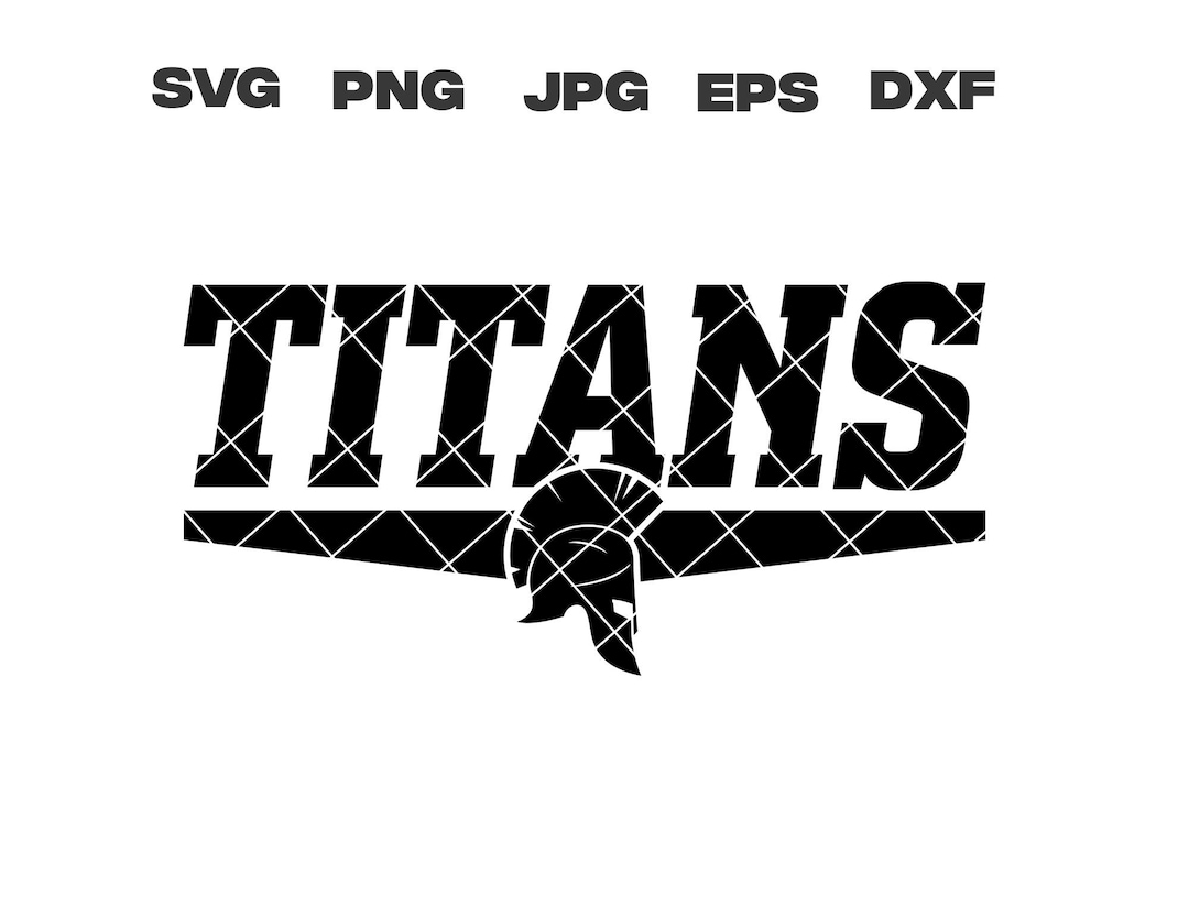 Titans Svg, Titans, School Mascot Clipart, Svg, Dxf, Eps, Png, Jpg ...