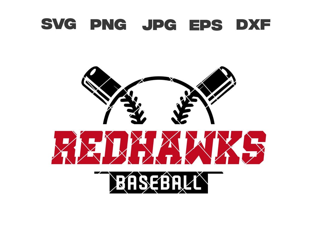 Redhawks SVG, Redhawks Baseball SVG, Baseball Team, Svg, Png, Jpg, Dxf ...