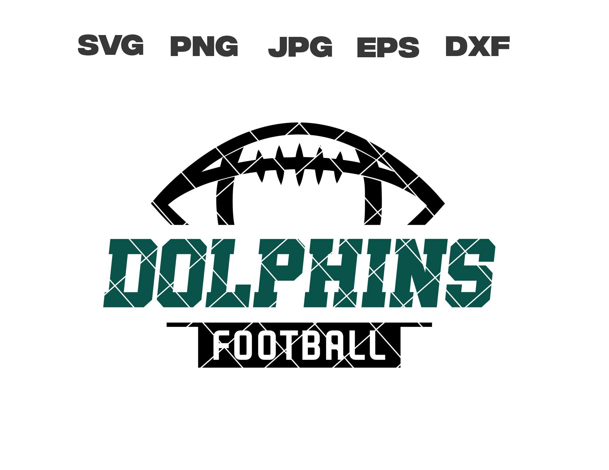 Dolphins SVG, Dolphins Football SVG, Football Team, Svg, Png, Jpg, Dxf ...
