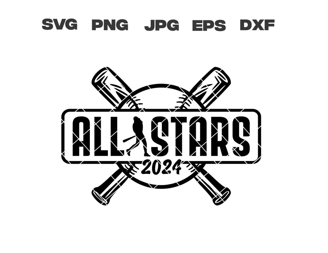 All Stars Baseball SVG, All Star SVG, Baseball SVG, All Star Game ...