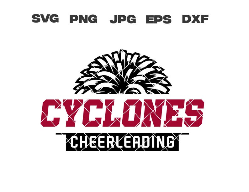 Cyclones SVG, Cyclones Cheerleading SVG, Cheerleading Svg, Png, Jpg ...
