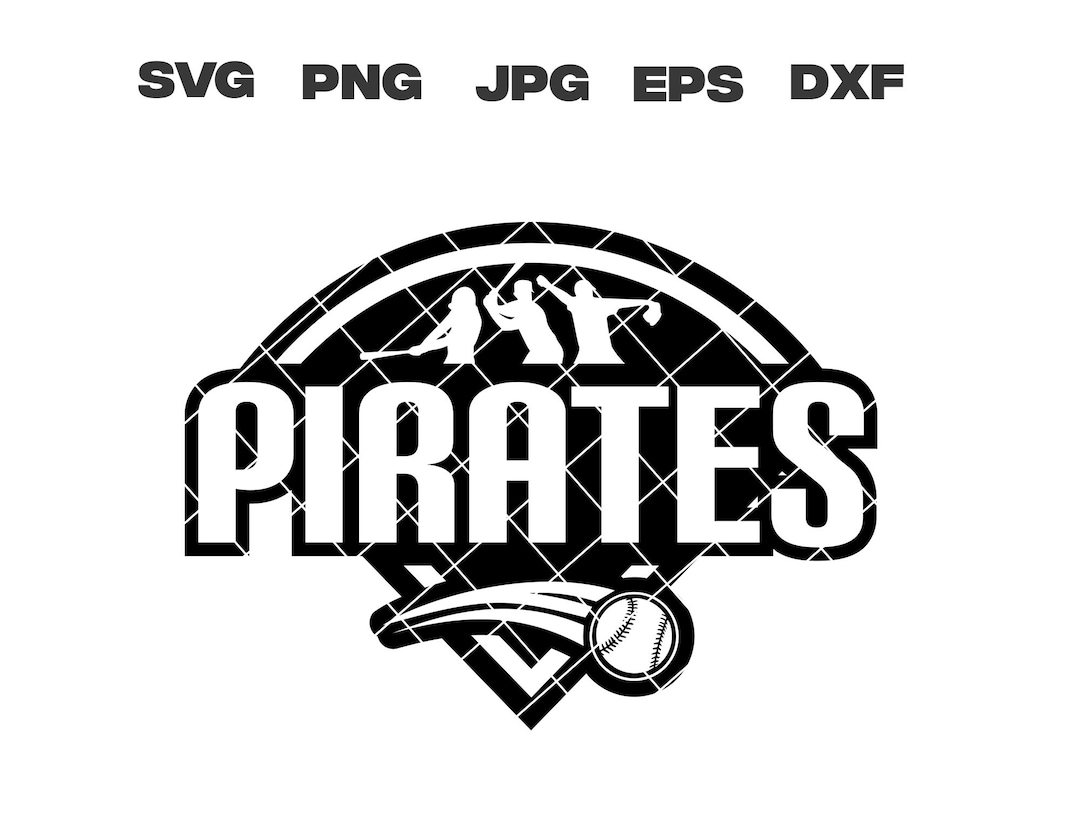 Pirates SVG, Pirates Baseball SVG, Baseball Team, Svg, Png, Jpg, Dxf ...