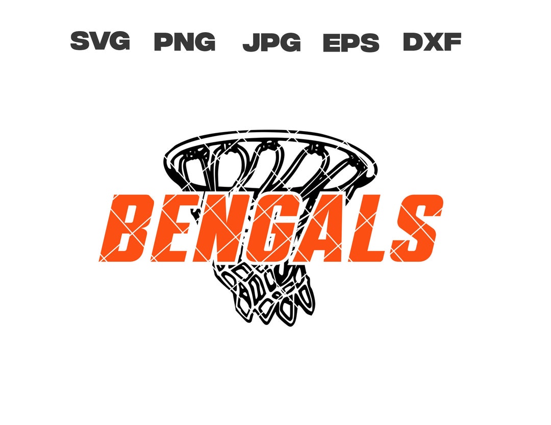Bengals SVG, Bengals Basketball SVG, Basketball Team SVG, Cricut Files ...