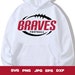 Braves SVG, Braves Football SVG, Football Team, Svg, Png, Jpg, Dxf, Eps ...