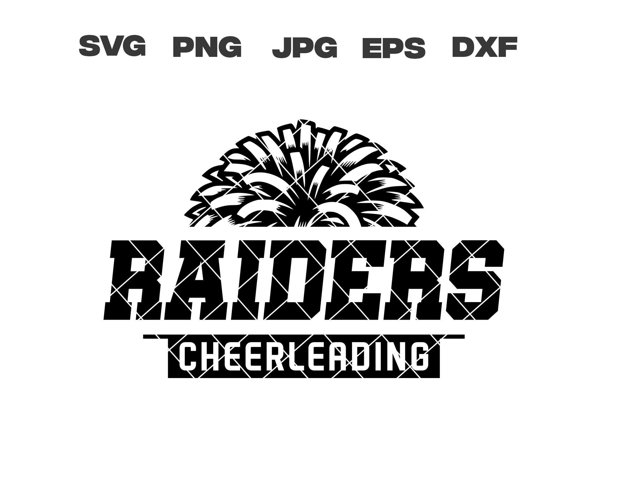 Raiders SVG, Raiders Cheerleading SVG, Cheerleading Svg, Png, Jpg, Dxf ...