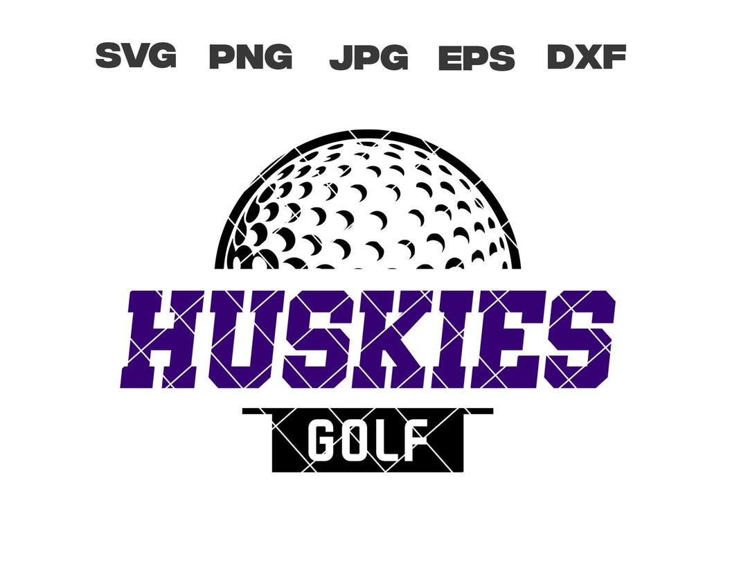 Huskies SVG, Huskies Golf SVG, Golf Svg, Png, Jpg, Dxf, Eps, Cricut ...