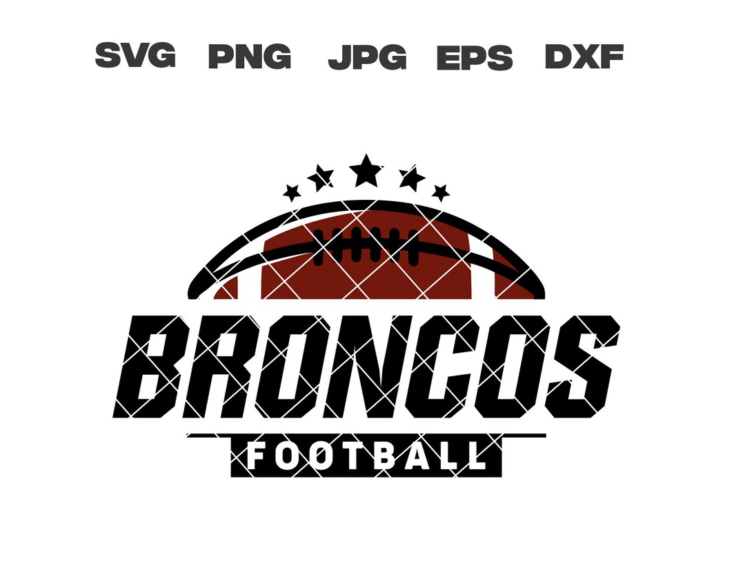 Broncos SVG, Football SVG, Football Team, Svg, Png, Jpg, Dxf, Eps ...