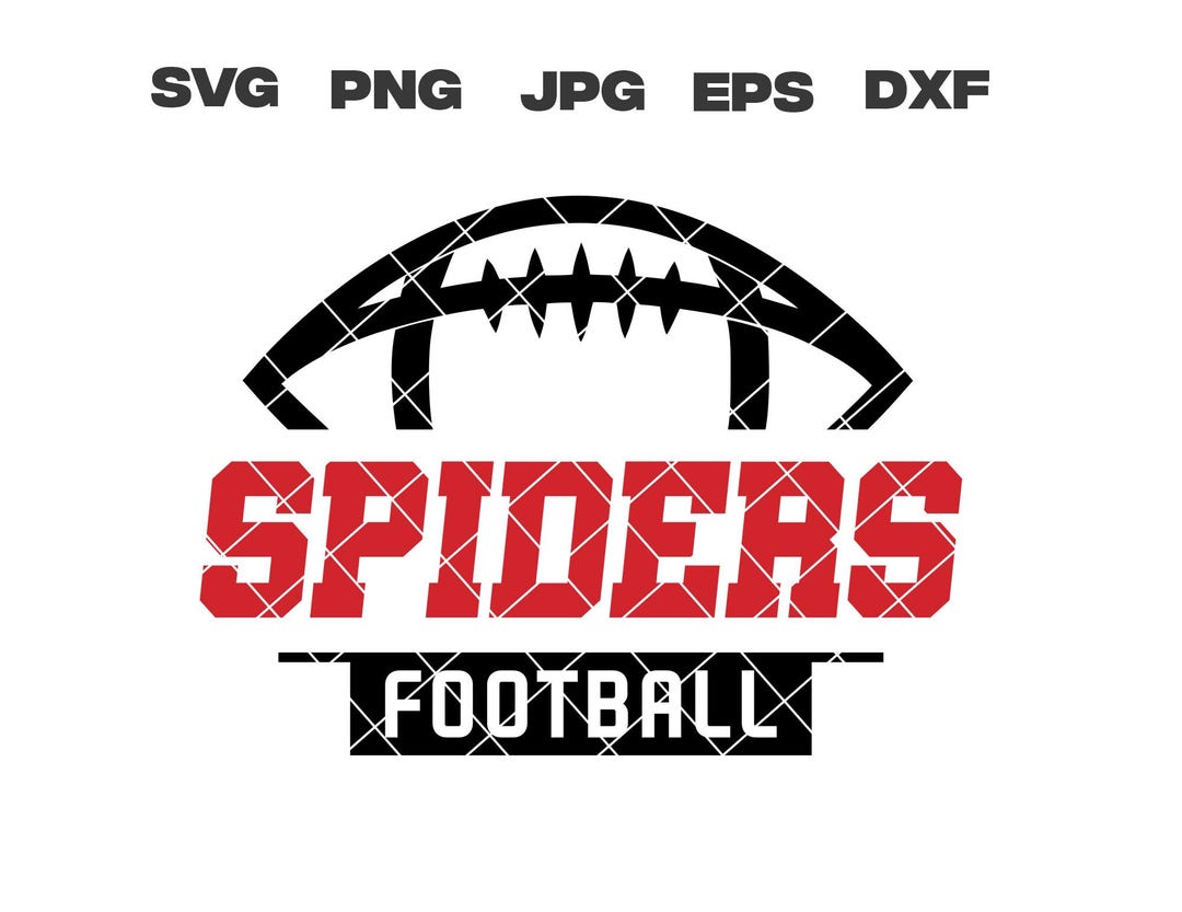 Spiders SVG, Spiders Football SVG, Football Team, Svg, Png, Jpg, Dxf ...