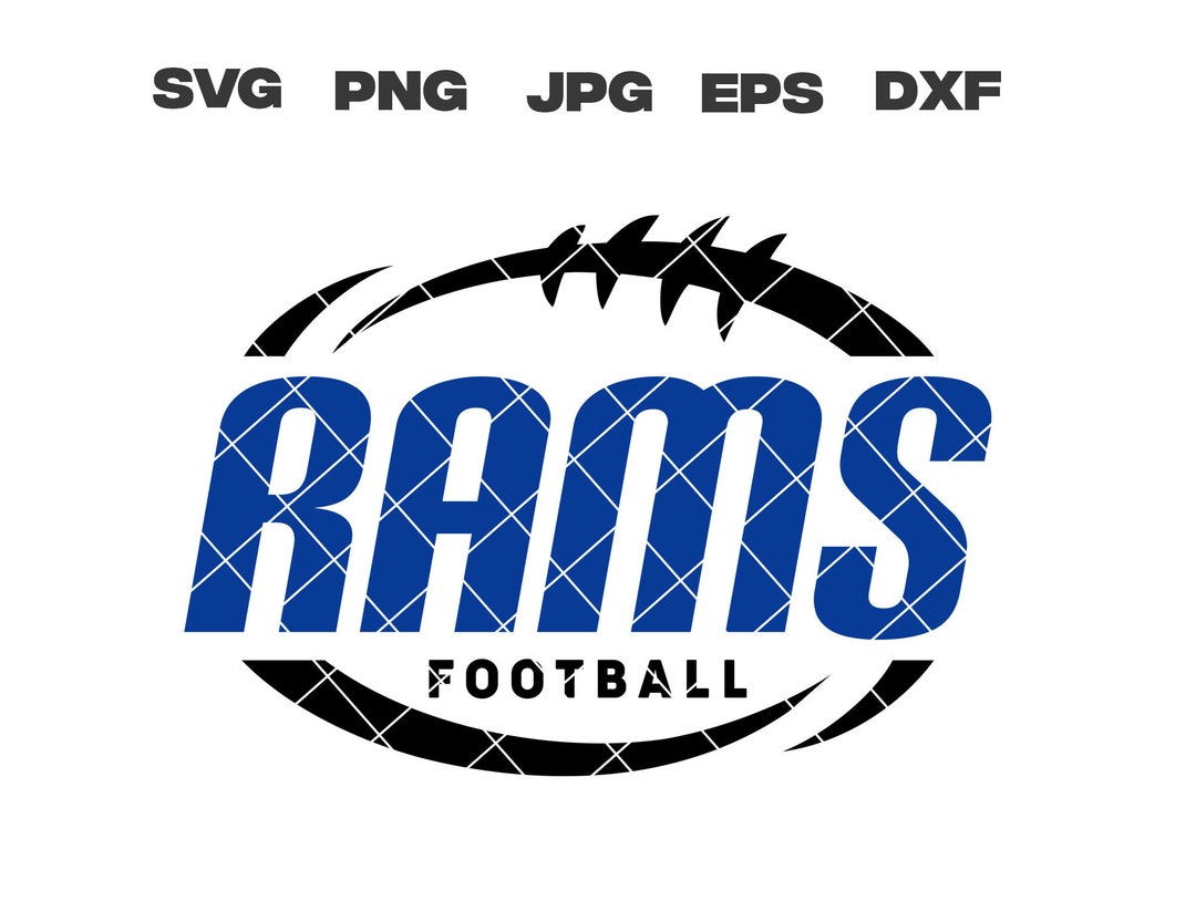 Rams SVG, Rams Football SVG, Football Team, Svg, Png, Jpg, Dxf, Eps ...