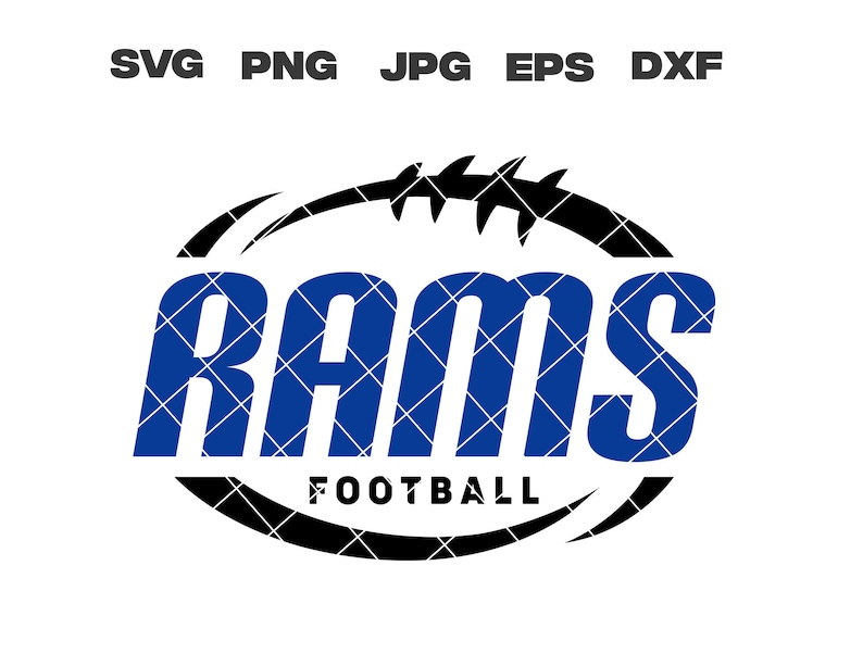 Rams SVG, Rams Football SVG, Football Team, Svg, Png, Jpg, Dxf, Eps ...