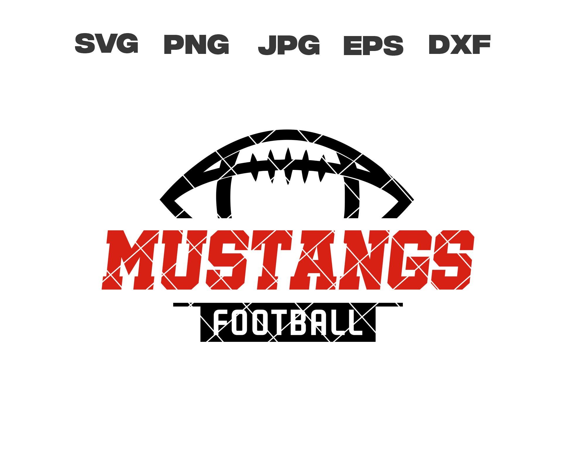 Mustangs SVG, Mustangs Football SVG, Football Team, Svg, Png, Jpg, Dxf ...
