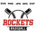 Rockets SVG, Rockets Baseball SVG, Baseball Team, Svg, Png, Jpg, Dxf ...