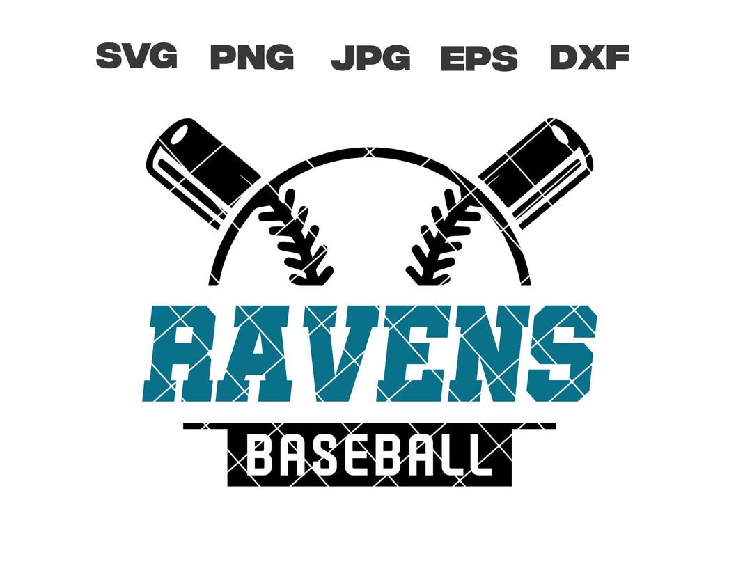 Ravens SVG, Ravens Baseball SVG, Baseball Team, Svg, Png, Jpg, Dxf, Eps ...
