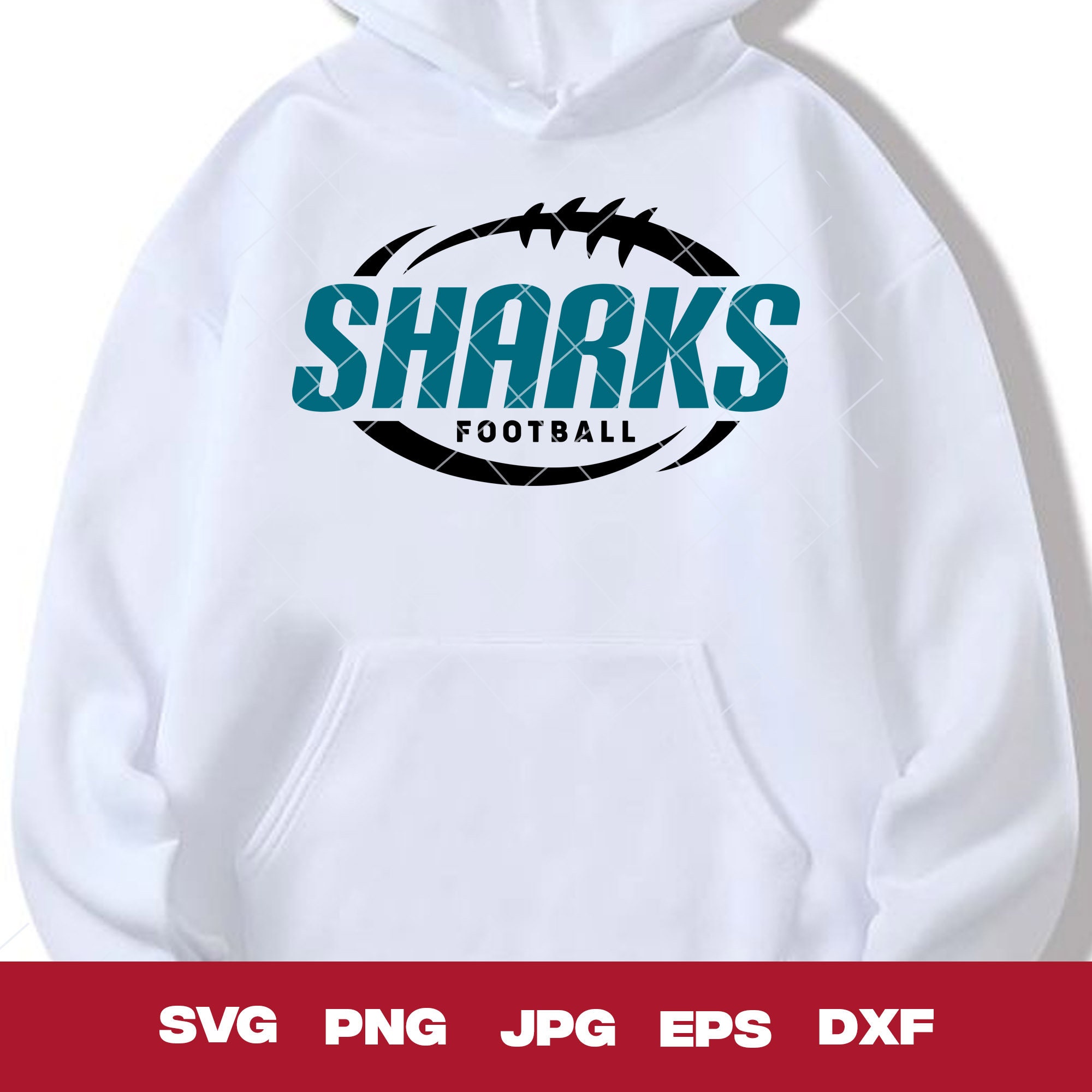 Sharks SVG, Sharks Football SVG, Football Team, Svg, Png, Jpg, Dxf, Eps ...