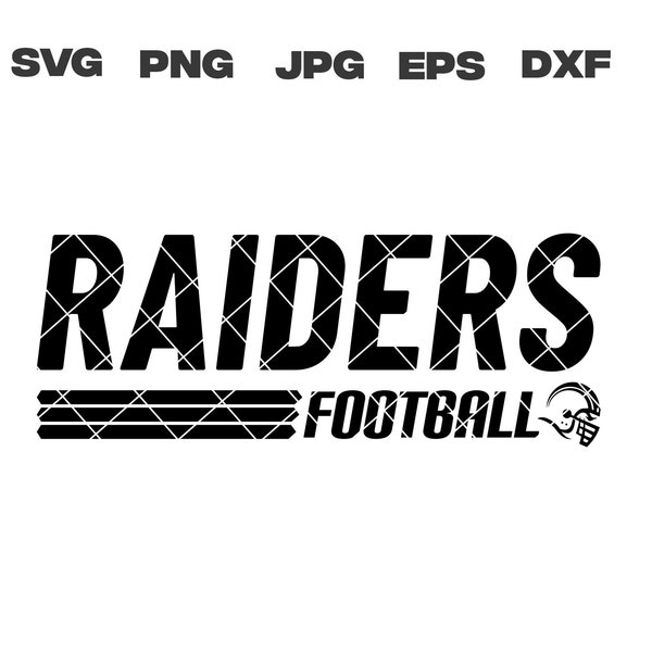 Raiders Svg - Etsy