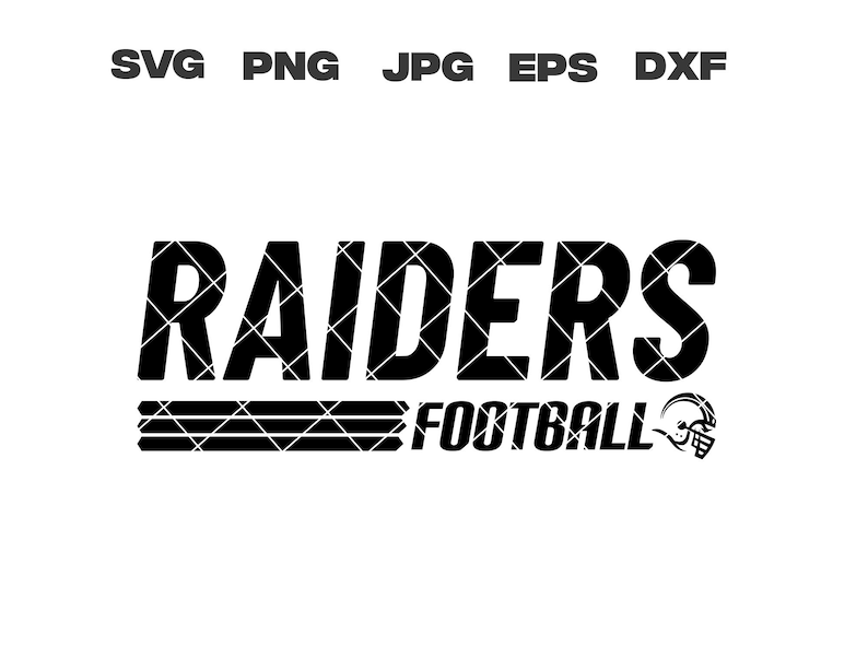 Raiders SVG, Raiders Football SVG, Football Team SVG, Cricut Files ...