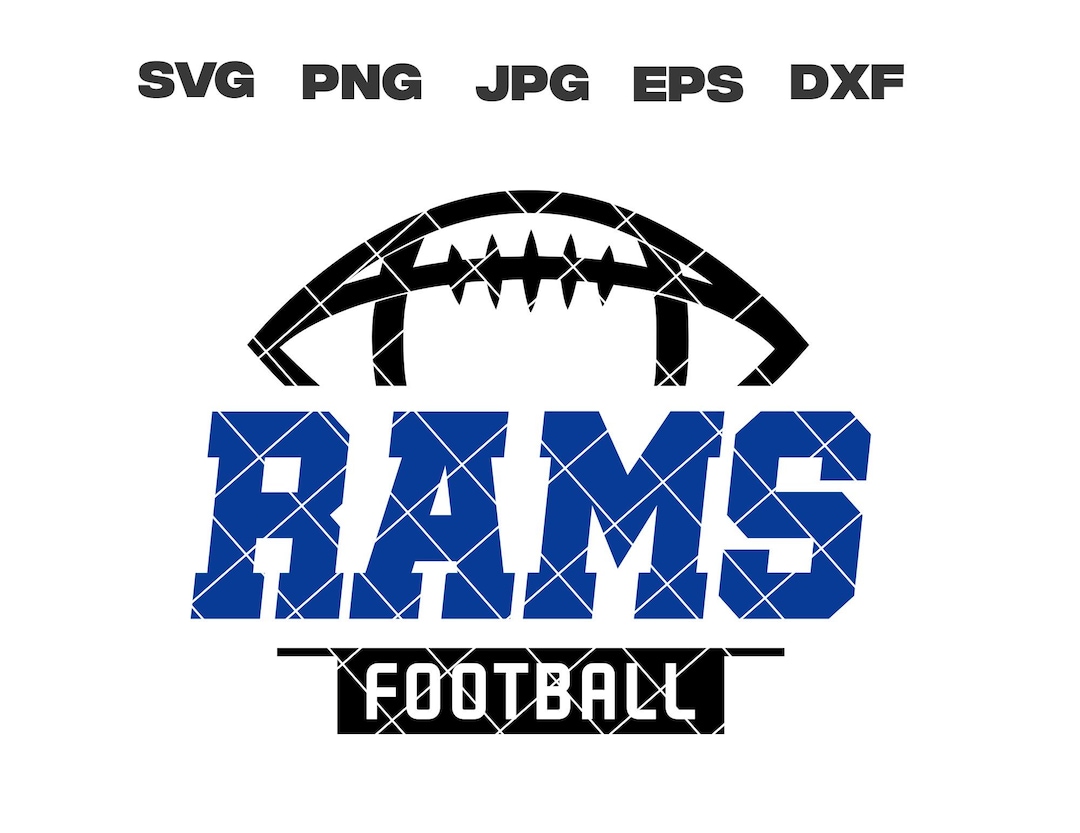Rams SVG, Rams Football SVG, Football Team, Svg, Png, Jpg, Dxf, Eps ...
