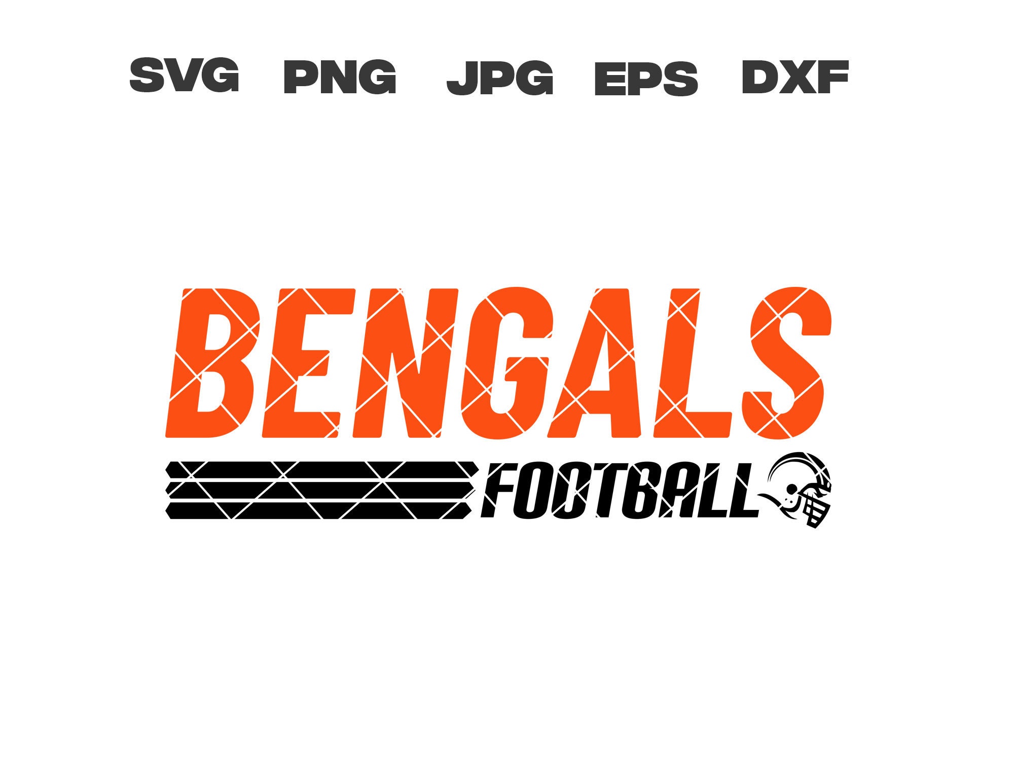 Bengals SVG, Bengals Football SVG, Football Team SVG, Cricut Files ...