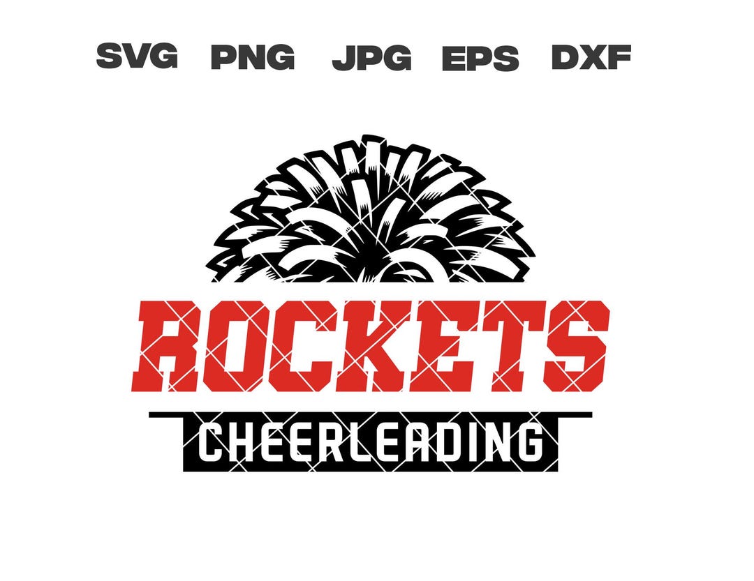 Rockets SVG, Rockets Cheerleading SVG, Cheerleading Svg, Png, Jpg, Dxf ...