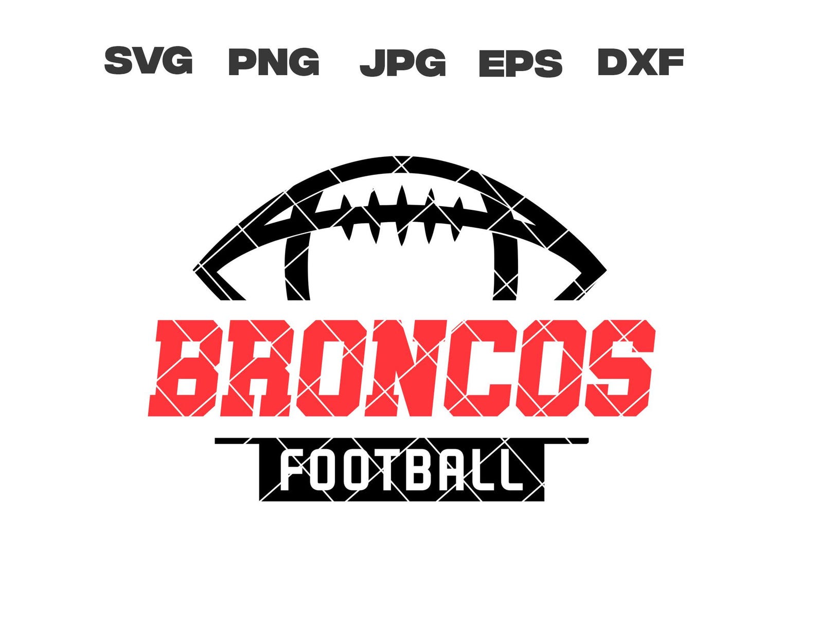Broncos SVG, Broncos Football SVG, Football Team, Svg, Png, Jpg, Dxf ...