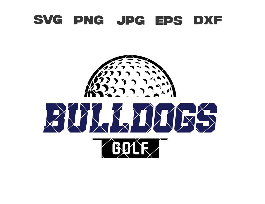 Bulldogs SVG, Bulldogs Golf SVG, Golf Svg, Png, Jpg, Dxf, Eps, Cricut ...