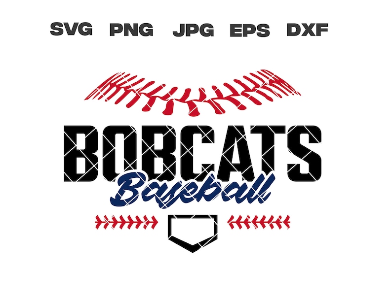 Bobcats SVG, Bobcats Baseball SVG, Baseball Team, Svg, Png, Jpg, Dxf ...
