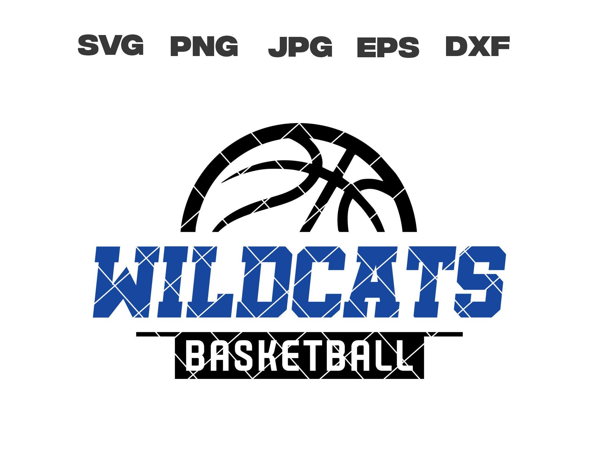 Wildcats SVG, Wildcats Basketball SVG, Basketball Team, Svg, Png, Jpg ...