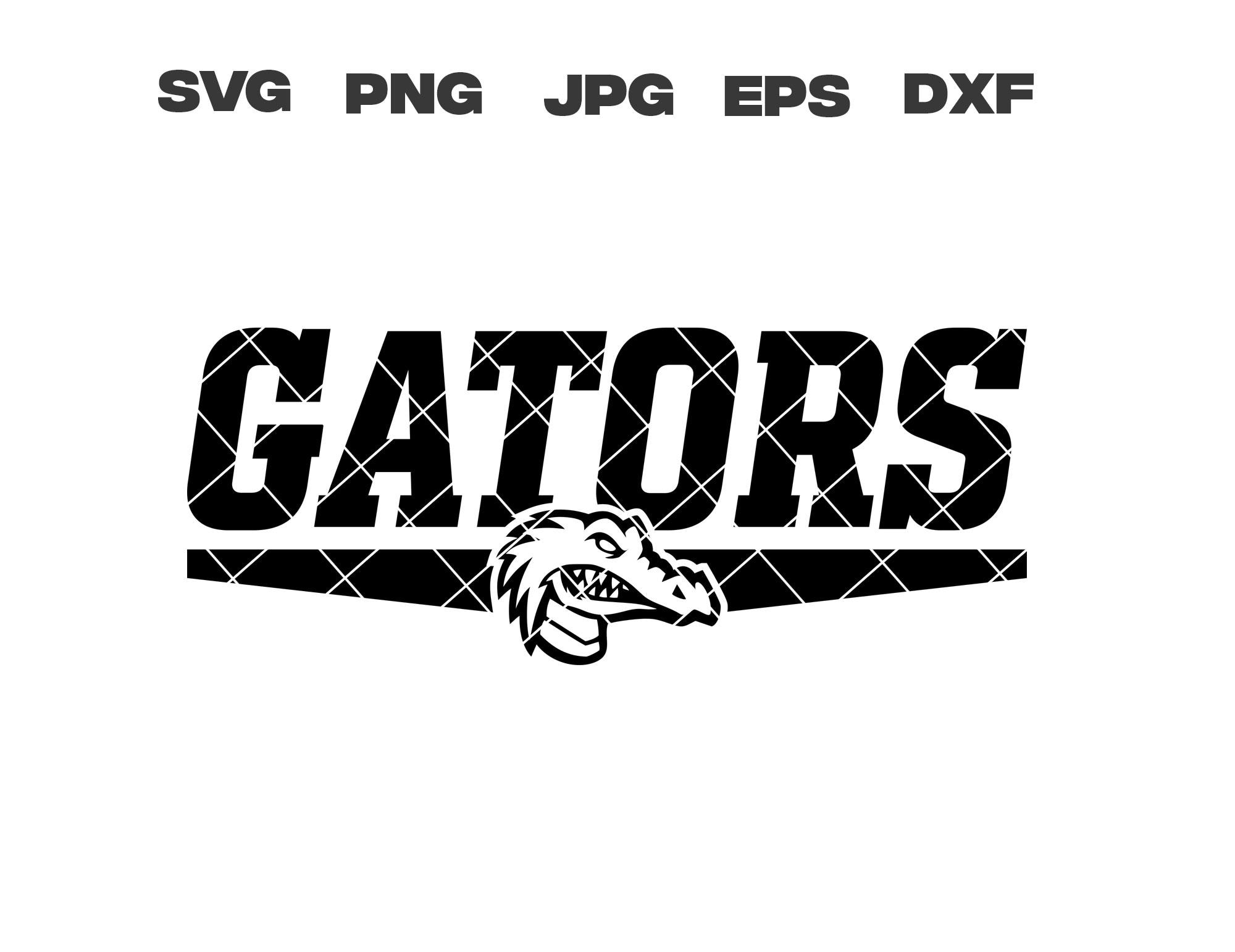 Gators Svg, Gators, School Mascot Clipart, Svg, Dxf, Eps, Png, Jpg ...