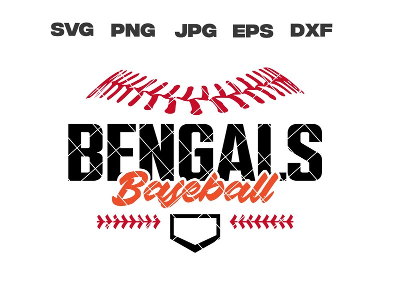 Bengals SVG, Bengals Baseball SVG, Baseball Team, Svg, Png, Jpg, Dxf ...
