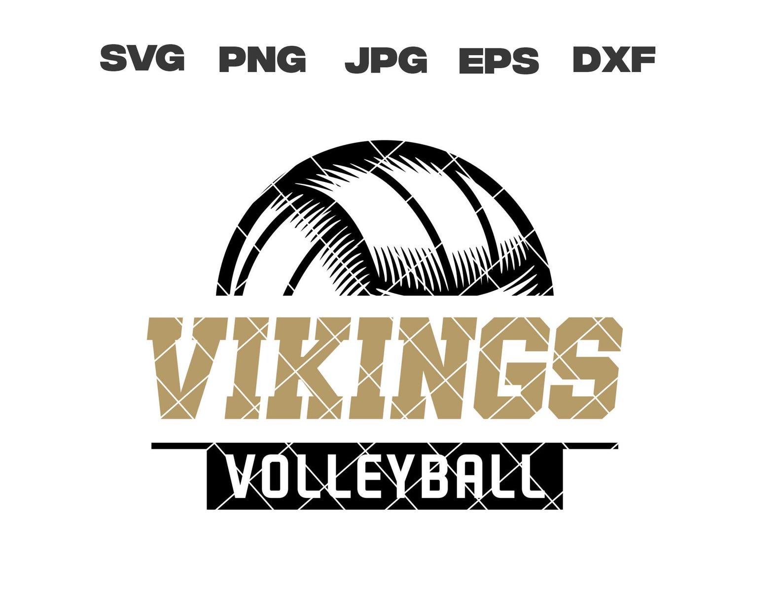 Vikings SVG, Vikings Volleyball SVG, Volleyball Svg, Png, Jpg, Dxf, Eps ...