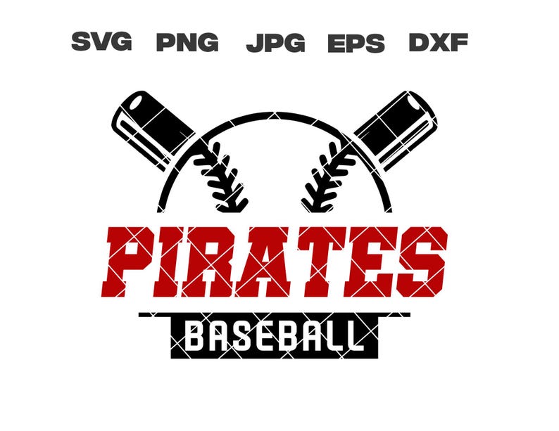Pirates SVG, Pirates Baseball SVG, Baseball Team, Svg, Png, Jpg, Dxf ...