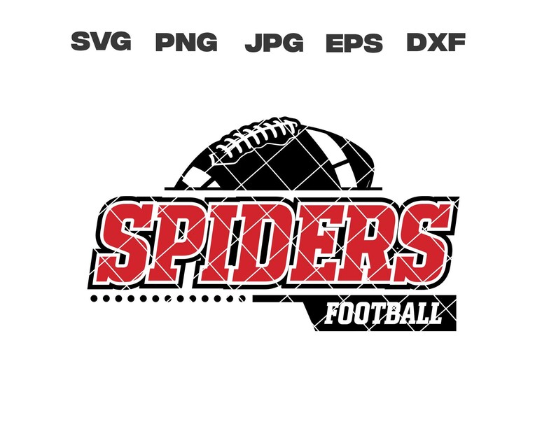 Spiders SVG, Spiders Football SVG, Football Team, Svg, Png, Jpg, Dxf ...