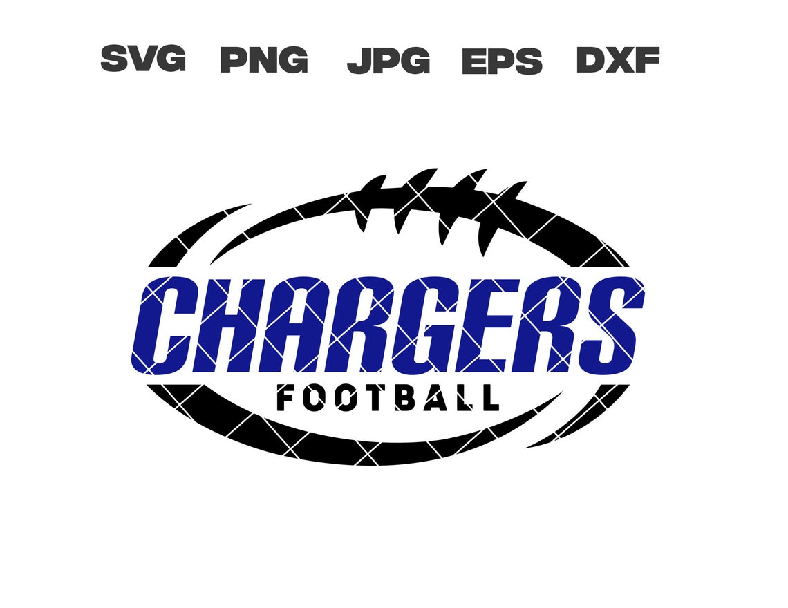 Chargers SVG, Chargers Football SVG, Football Team, Svg, Png, Jpg, Dxf ...