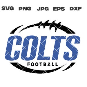 Colts SVG, Colts Football SVG, Football Team, Svg, Png, Jpg, Dxf, Eps ...