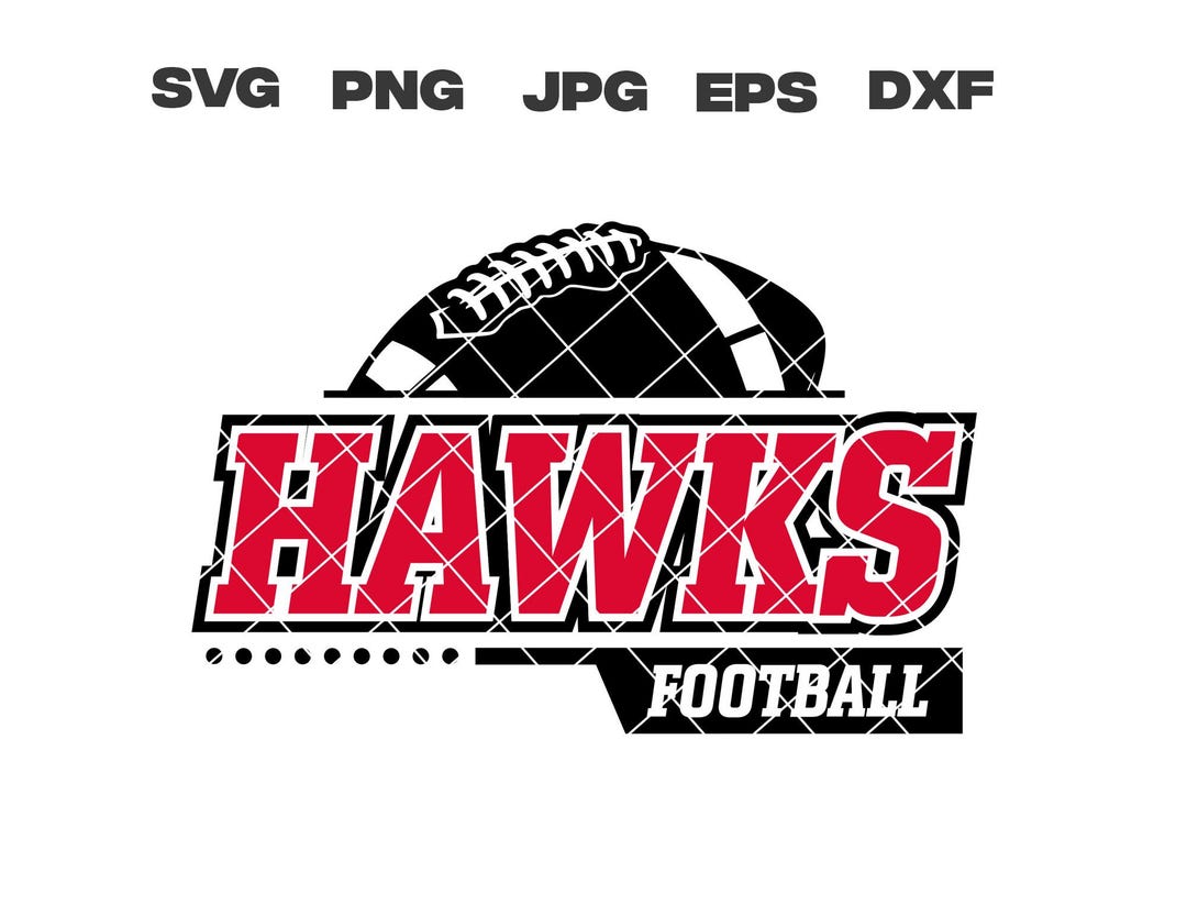 Hawks SVG, Hawks Football SVG, Football Team, Svg, Png, Jpg, Dxf, Eps ...