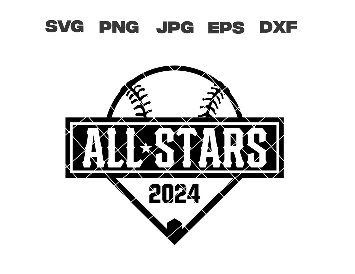 All Stars Baseball SVG, All Star SVG, Baseball SVG, All Star Game ...