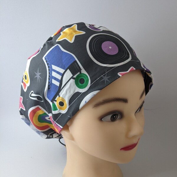 Scrub Cap Pattern With Elastic - Etsy