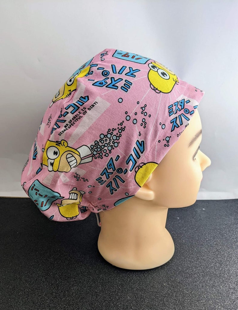 Cartoon Family Mr Sparkle Scrub Cap / Hat With Adjustable Elastic ...