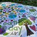 Earth Day Coloring Page, Oversized Coloring Page, Large Earth Day ...