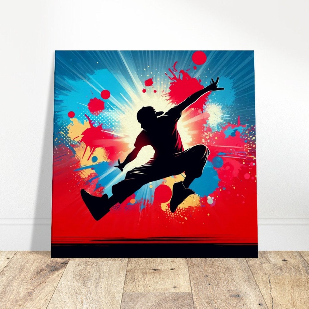 Hip Hop Energy Canvas Print - Etsy
