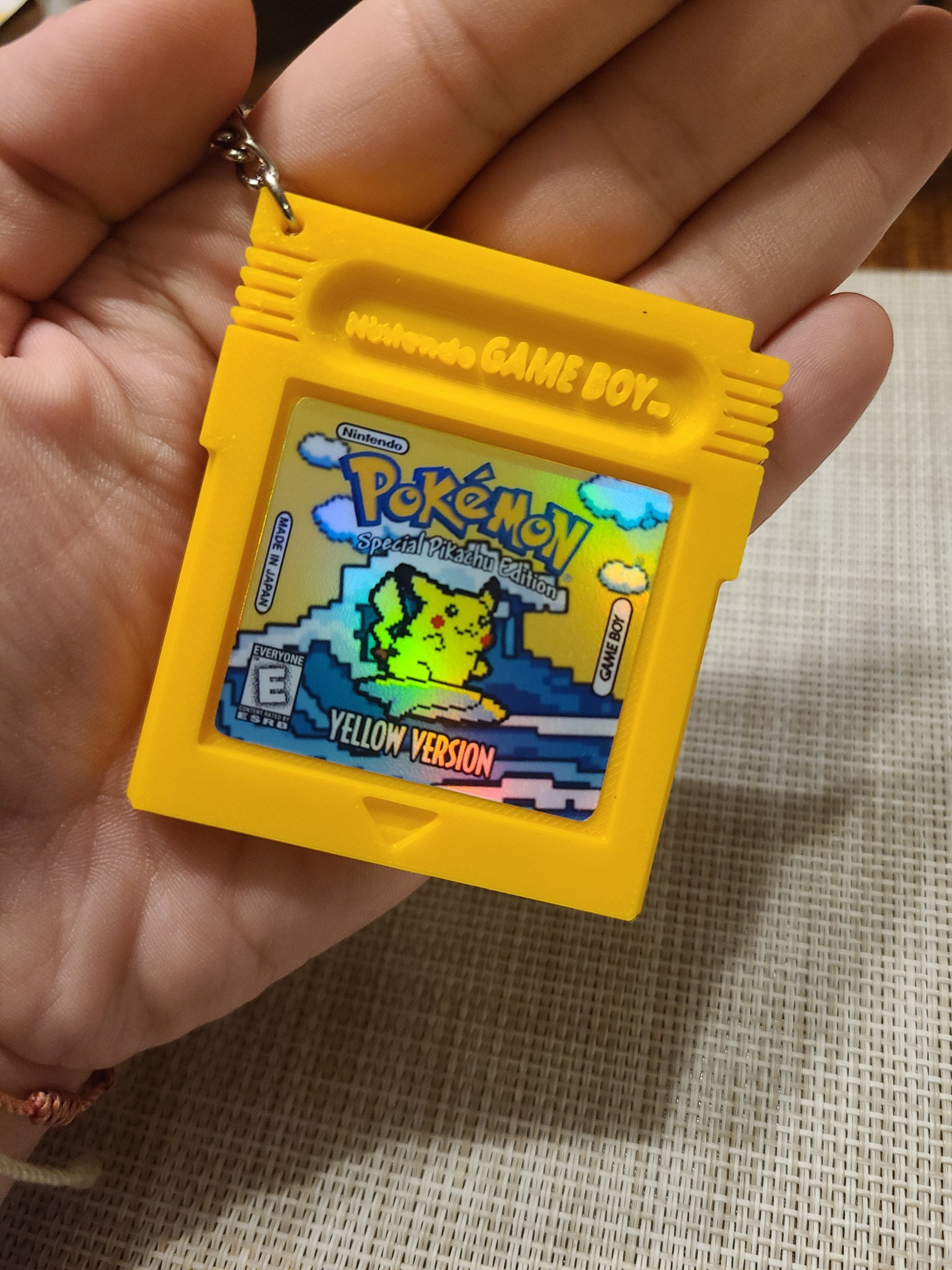 Pokémon 3D Printed Gameboy Color GBC Red Yellow Blue Gold Silver ...
