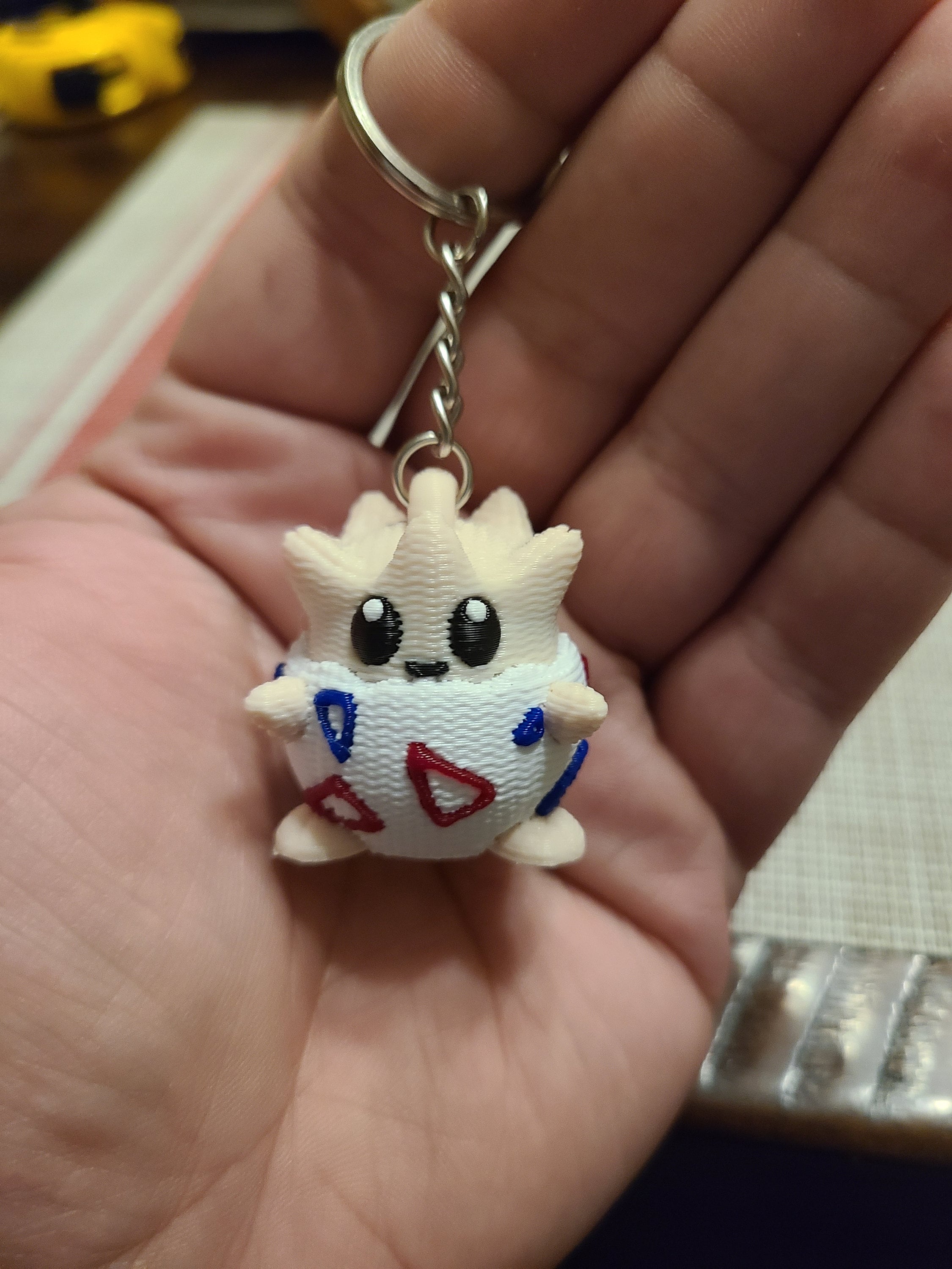 Pokémon Knitted Pokemon 3D Printed Keychain Retro Party Favor Pikachu ...