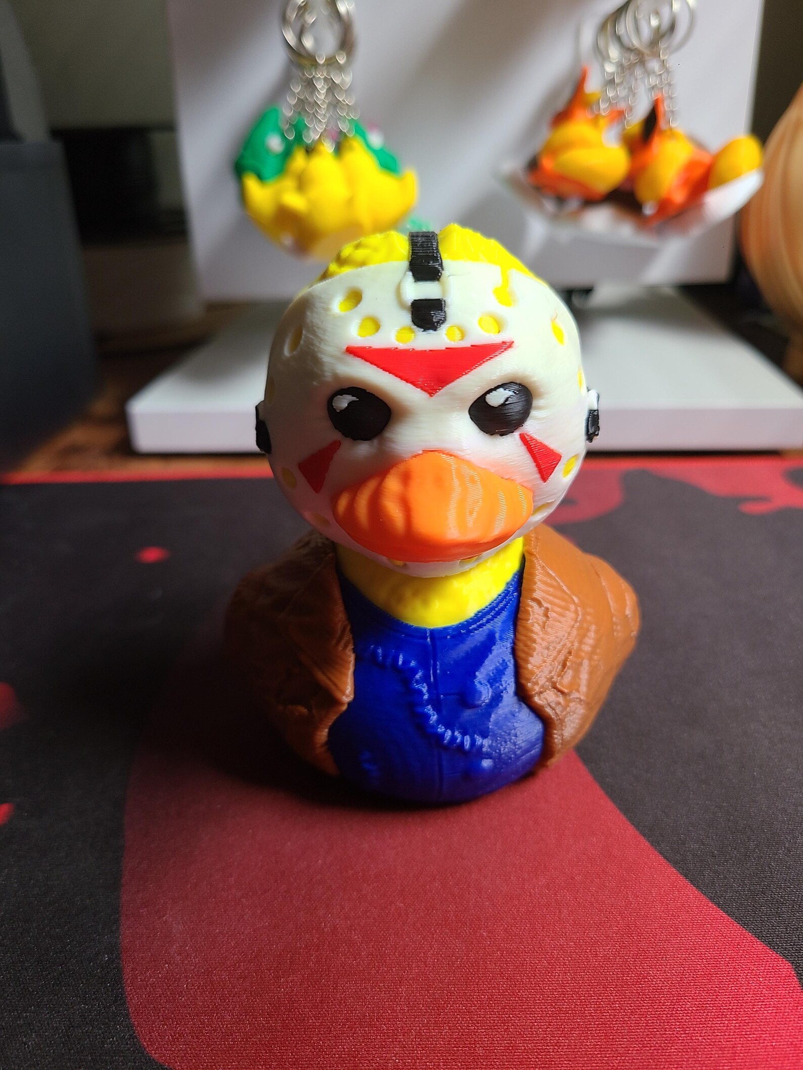 Jason Voorhees Duck 3D Printed Mini Small Large Size Jeep Duck Plastic ...