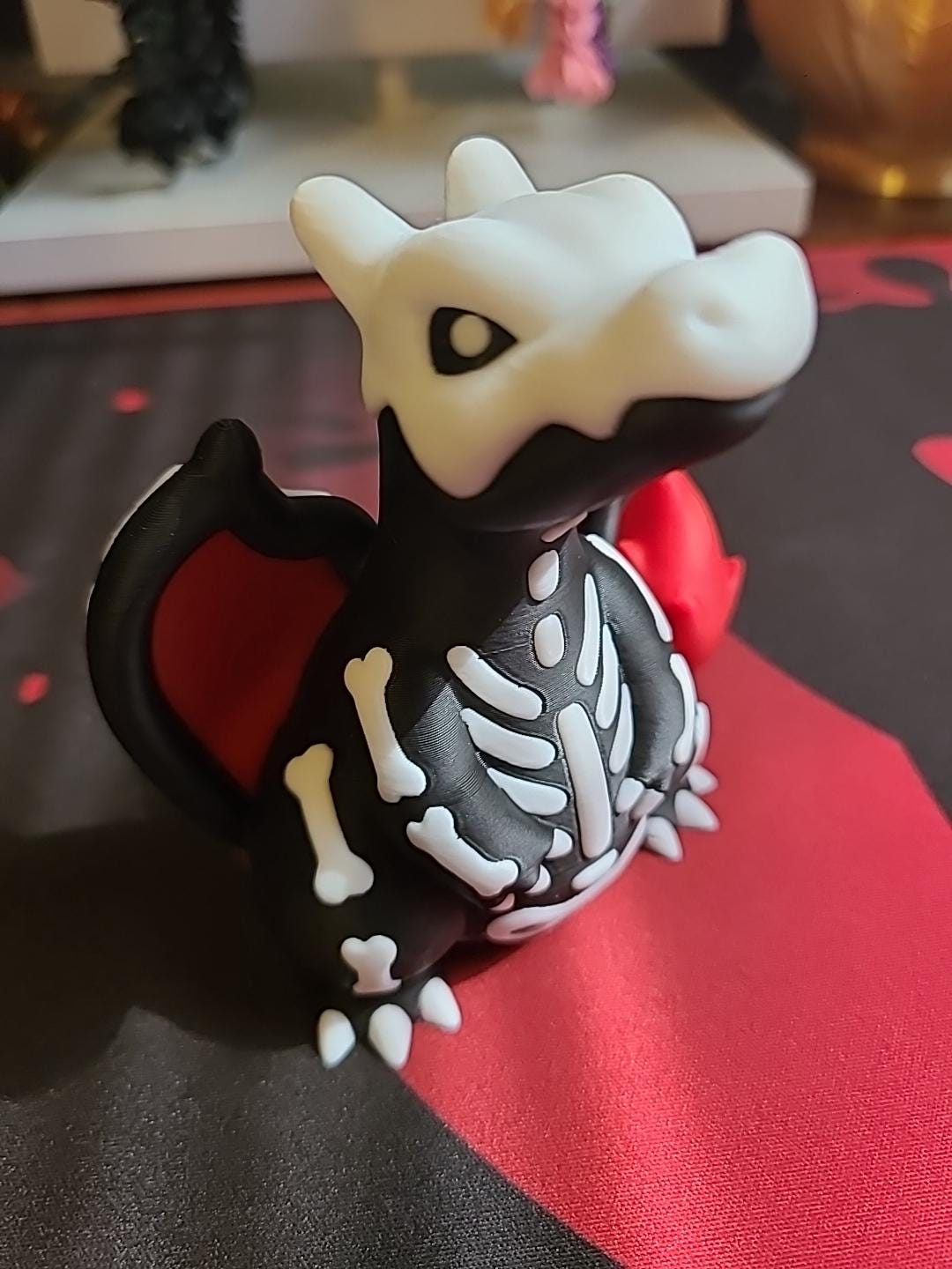 Halloween Skeleton Charizard Figure Fanart Pokemon 3d Printed Retro ...