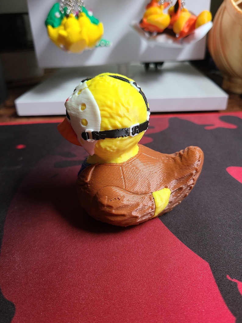 Jason Voorhees Duck 3D Printed Mini Small Large Size Jeep Duck Plastic ...