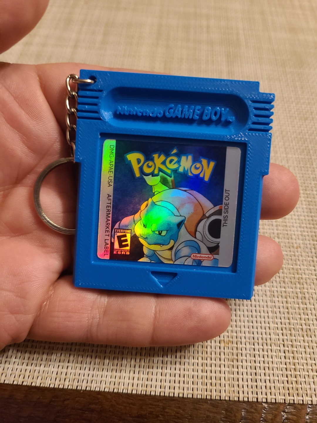 Pokémon 3D Printed Gameboy Color GBC Red Yellow Blue Gold Silver ...