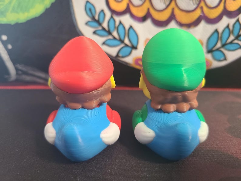 3D Printed Super Mario Bros Ducks Set, Jeep Duck Toy - Etsy