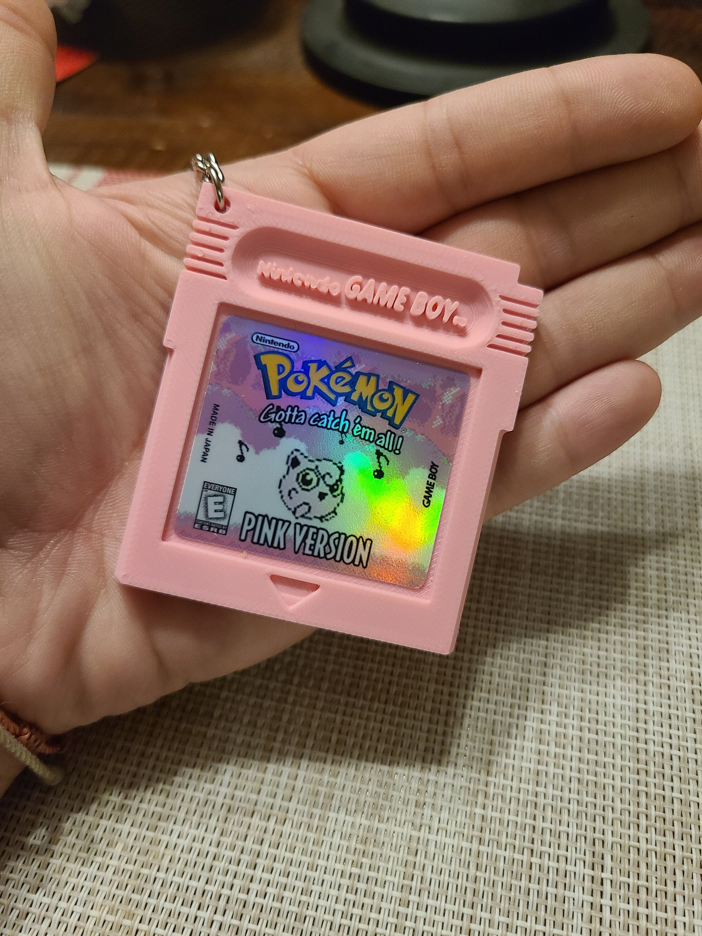 Pokémon 3D Printed Gameboy Color GBC Red Yellow Blue Gold Silver ...