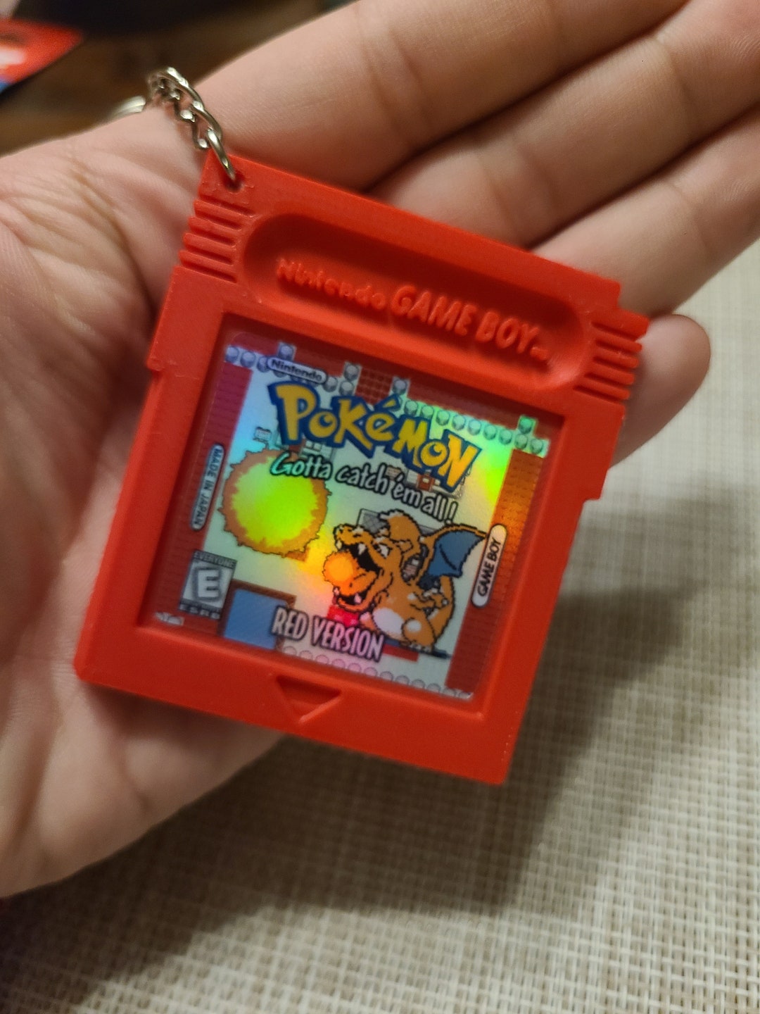 Pokémon 3D Printed Gameboy Color Charizard GBC Red Blue Gold Silver ...